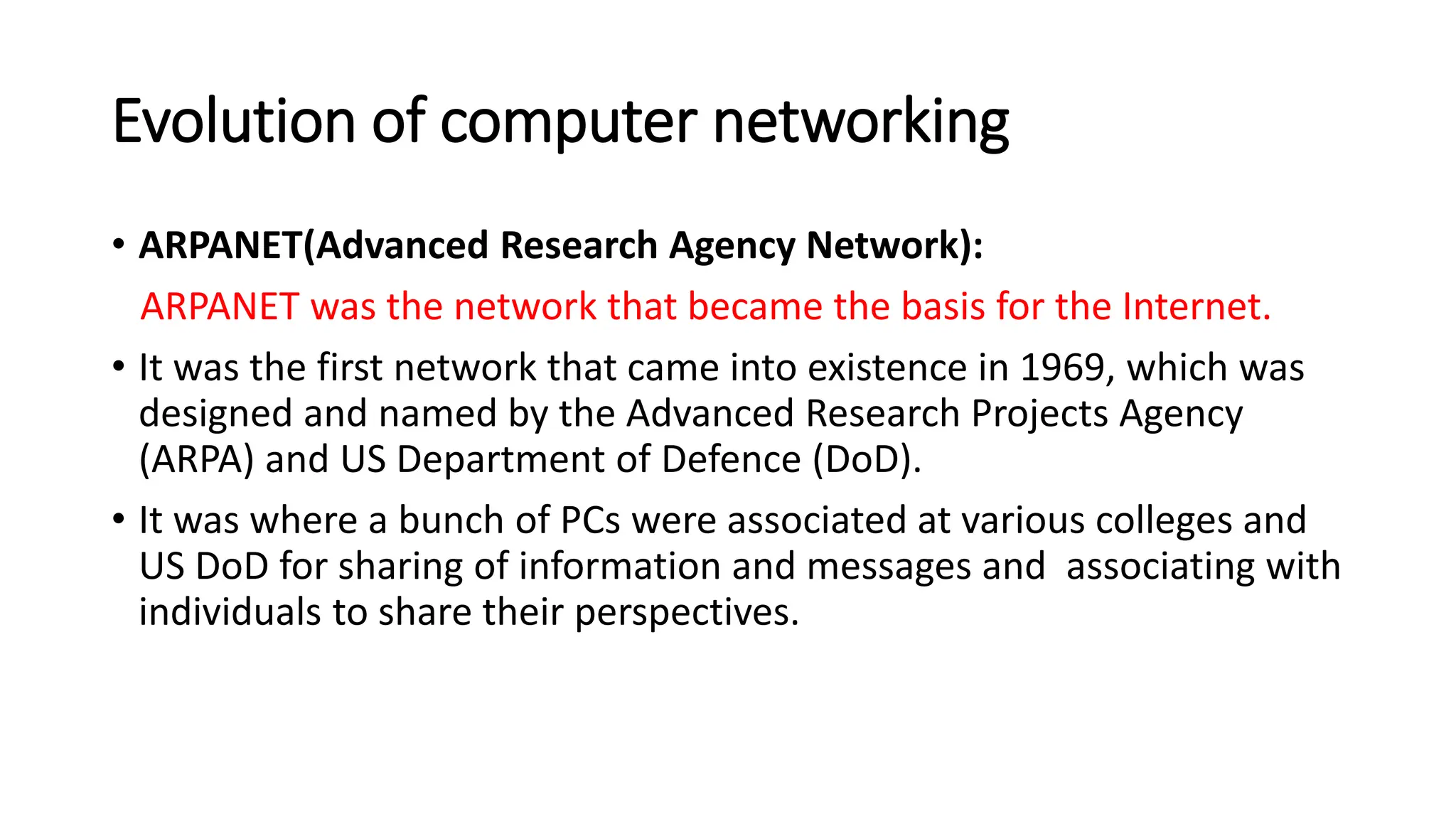 Computer Networks: Evolution of Computer Networks.pptx