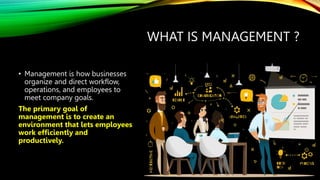 Unit 1 Part 1- Introduction to management.pptx