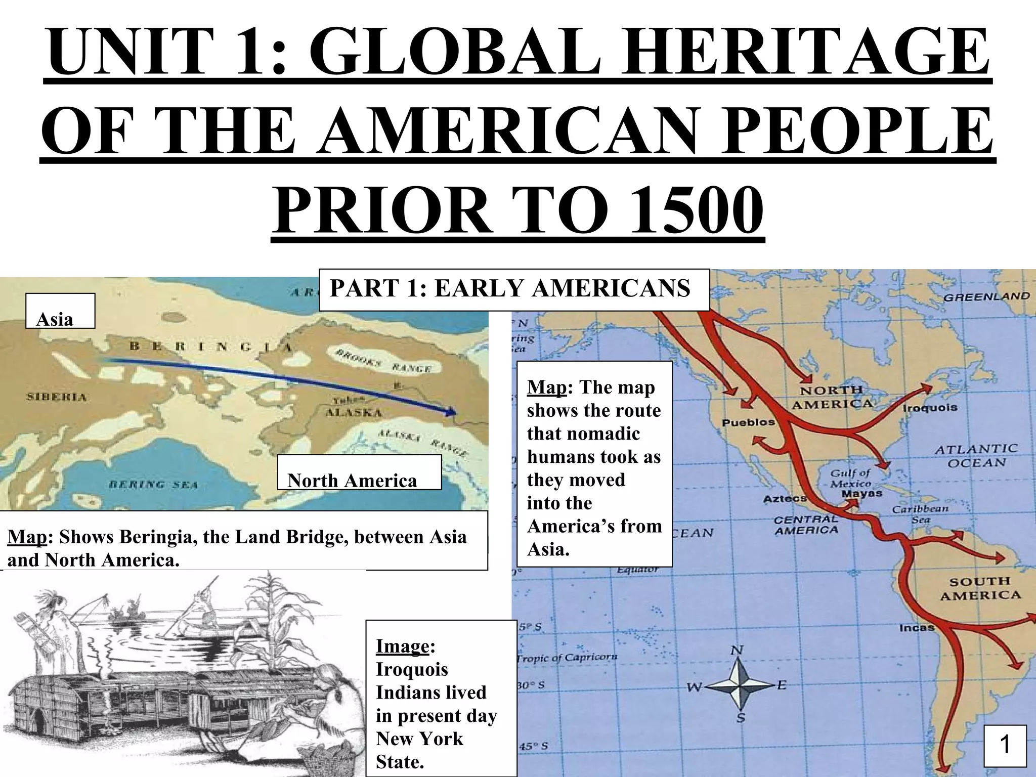 Unit 1 - First Americans | PDF