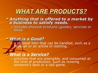 Unit 1: Introduction to Marketing - Part 1 | PDF