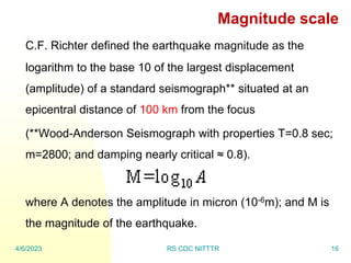 Seismic behaviour of structure | PPT