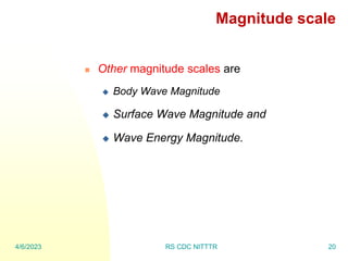 Seismic behaviour of structure | PPT