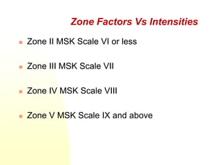 Seismic behaviour of structure | PPT