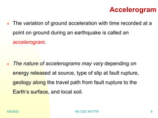 Seismic behaviour of structure | PPT