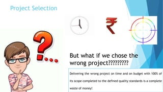 Project Selection Methods | PPTX