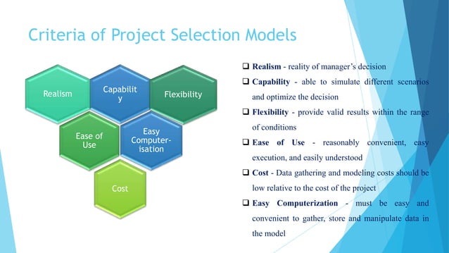 Project Selection Methods | PPTX