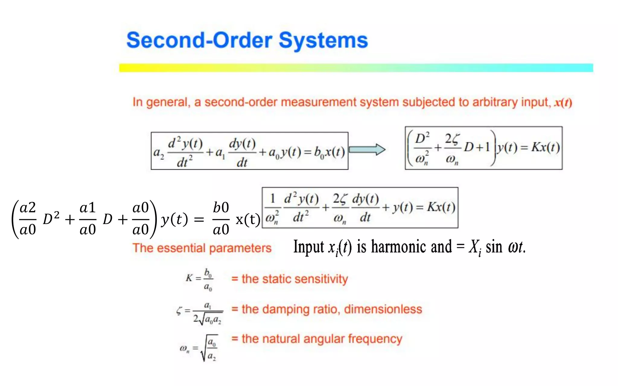 Classification of Instruments 2 and Dynamic Characteristics of Instrument | PDF