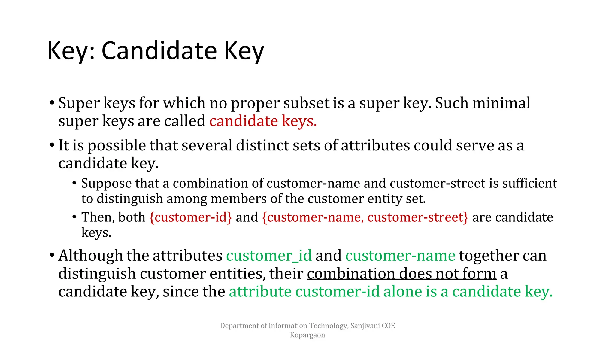 Unit 1 Introduction To Dbms Er Diagram Relation Ppt