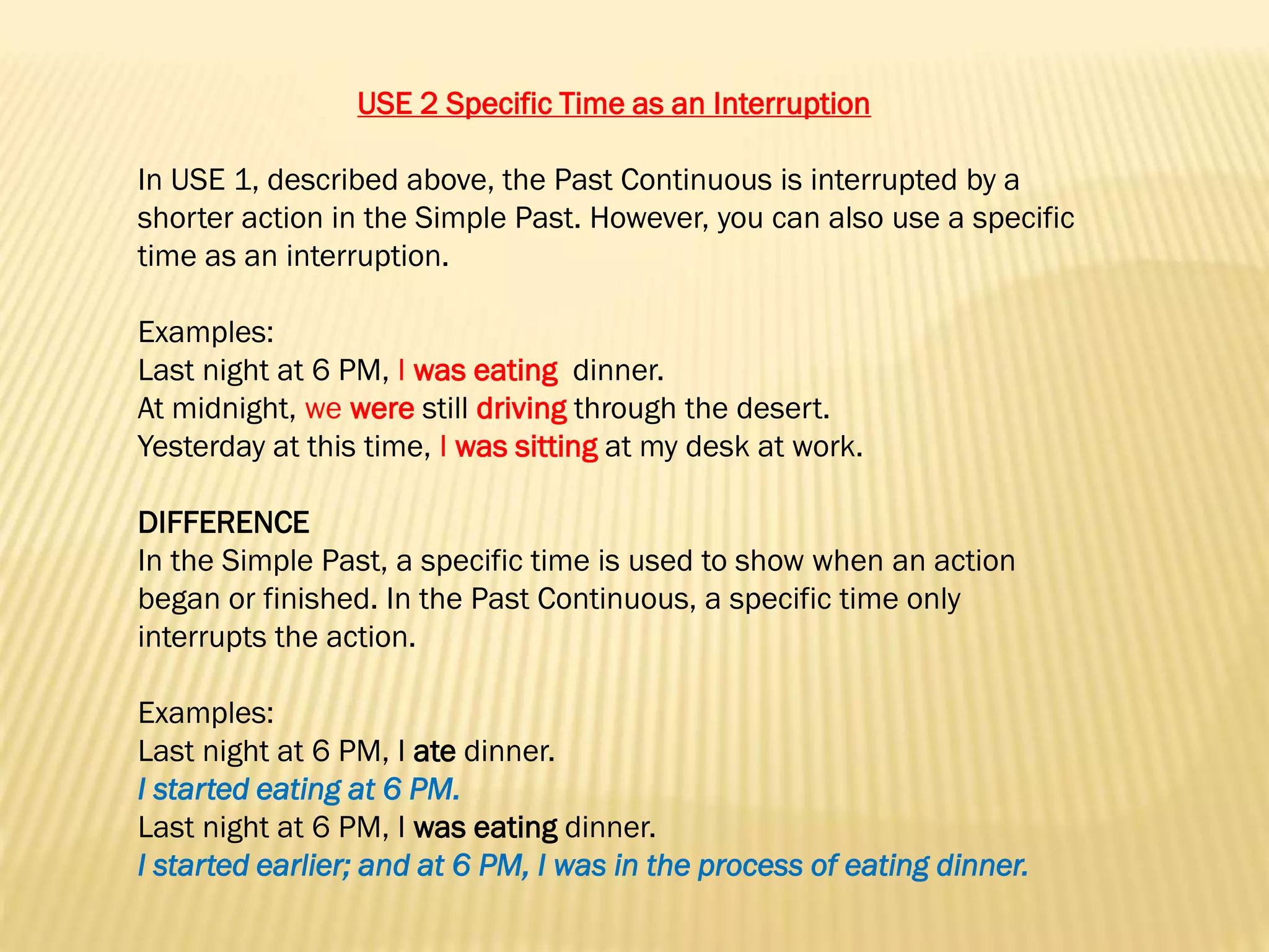 Unit 1 past continuous | PPT