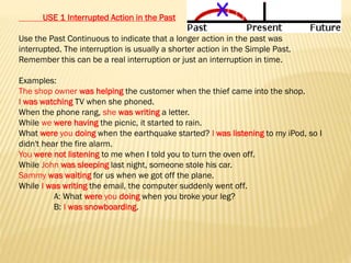 Unit 1 past continuous | PPT