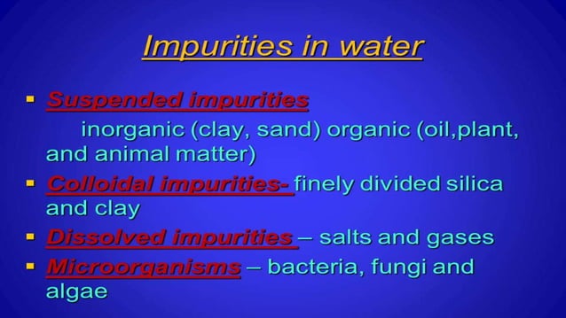 Engineering Chemistry: Water Analysis, Hardness, Purification and ...