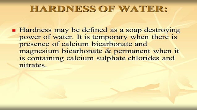 Engineering Chemistry: Water Analysis, Hardness, Purification and ...