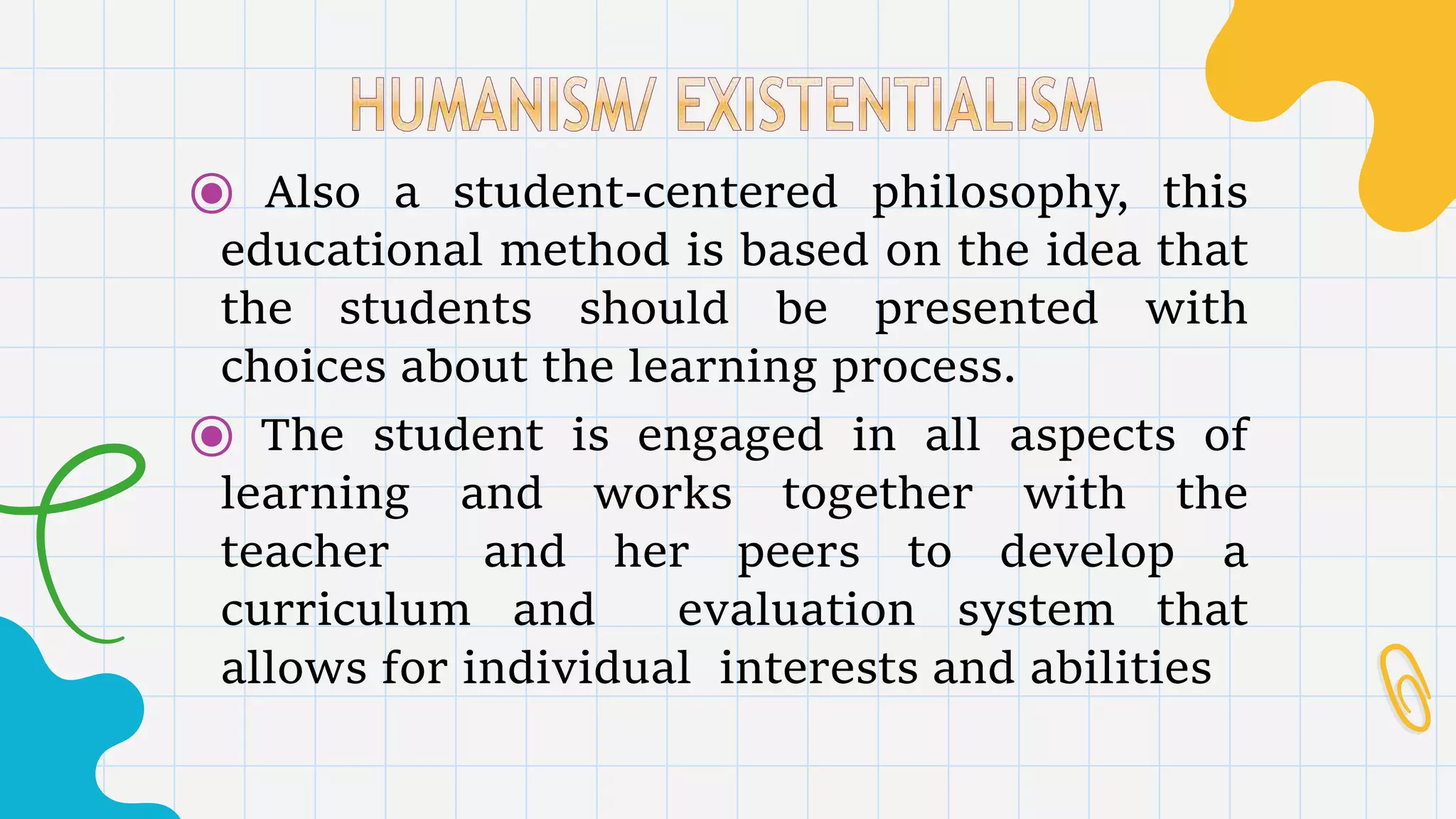 Student-Centered Philosophies | PPTX