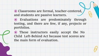 Student-Centered Philosophies | PPTX