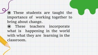 Student-Centered Philosophies | PPTX