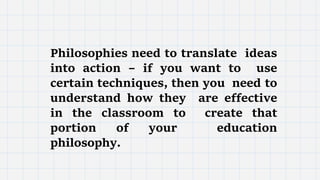 Student-Centered Philosophies | PPTX