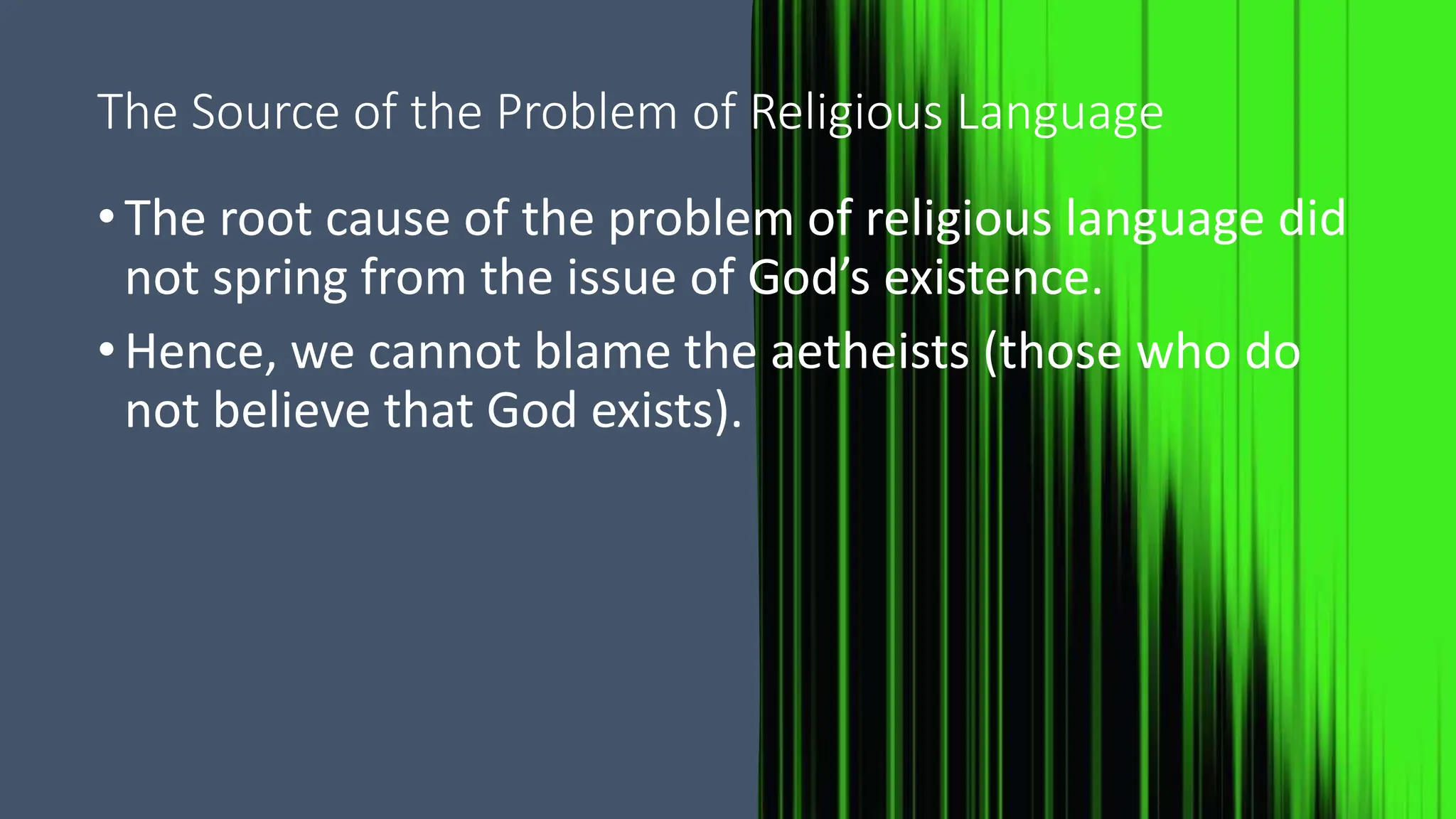 Unit One THE PHILOSOPHY OF RELIGION.pptx