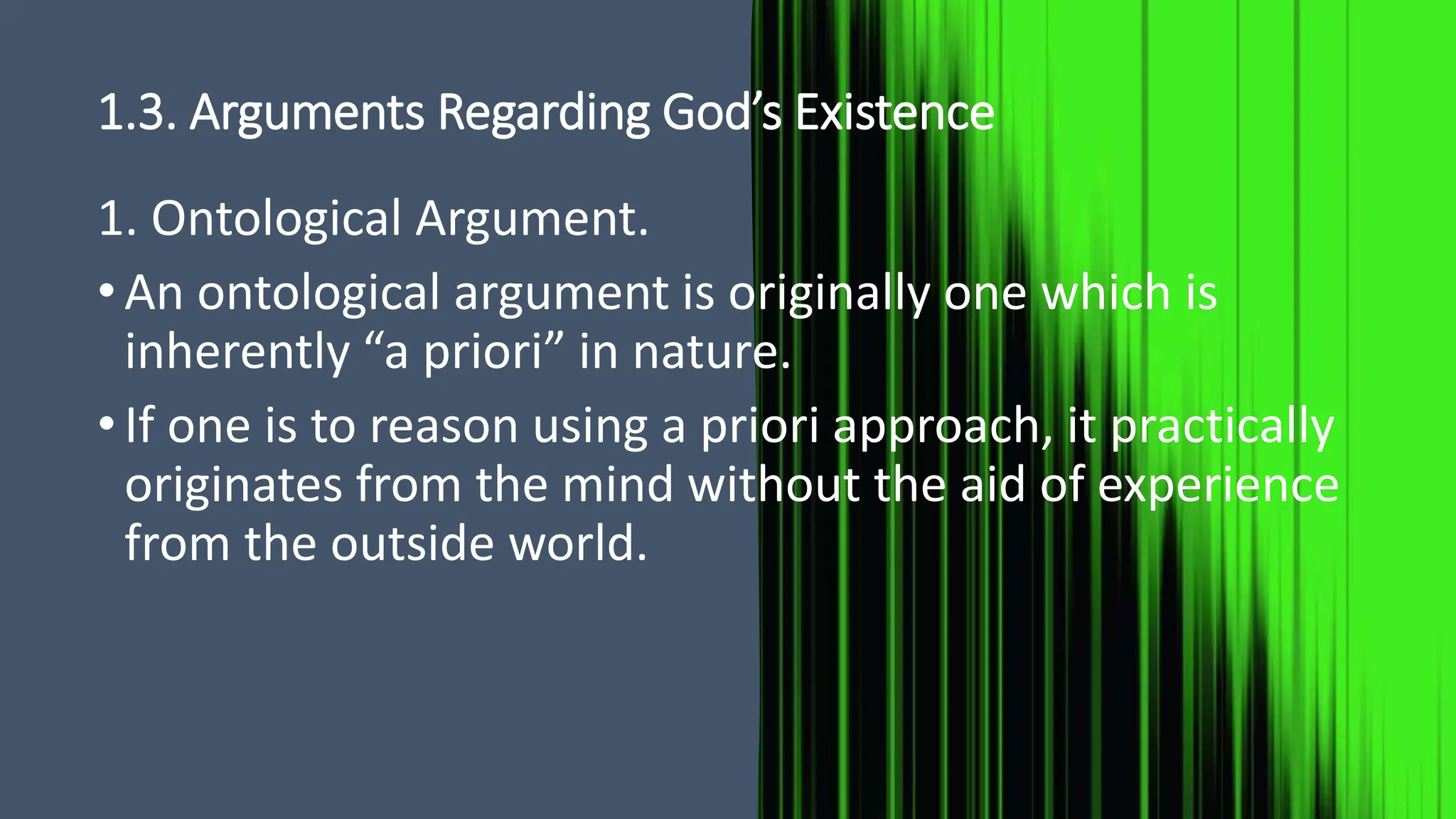 Unit One THE PHILOSOPHY OF RELIGION.pptx