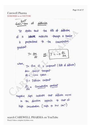 Unit 1, Physical Pharmaceutics 1, B Pharmacy 3rd Sem.pdf