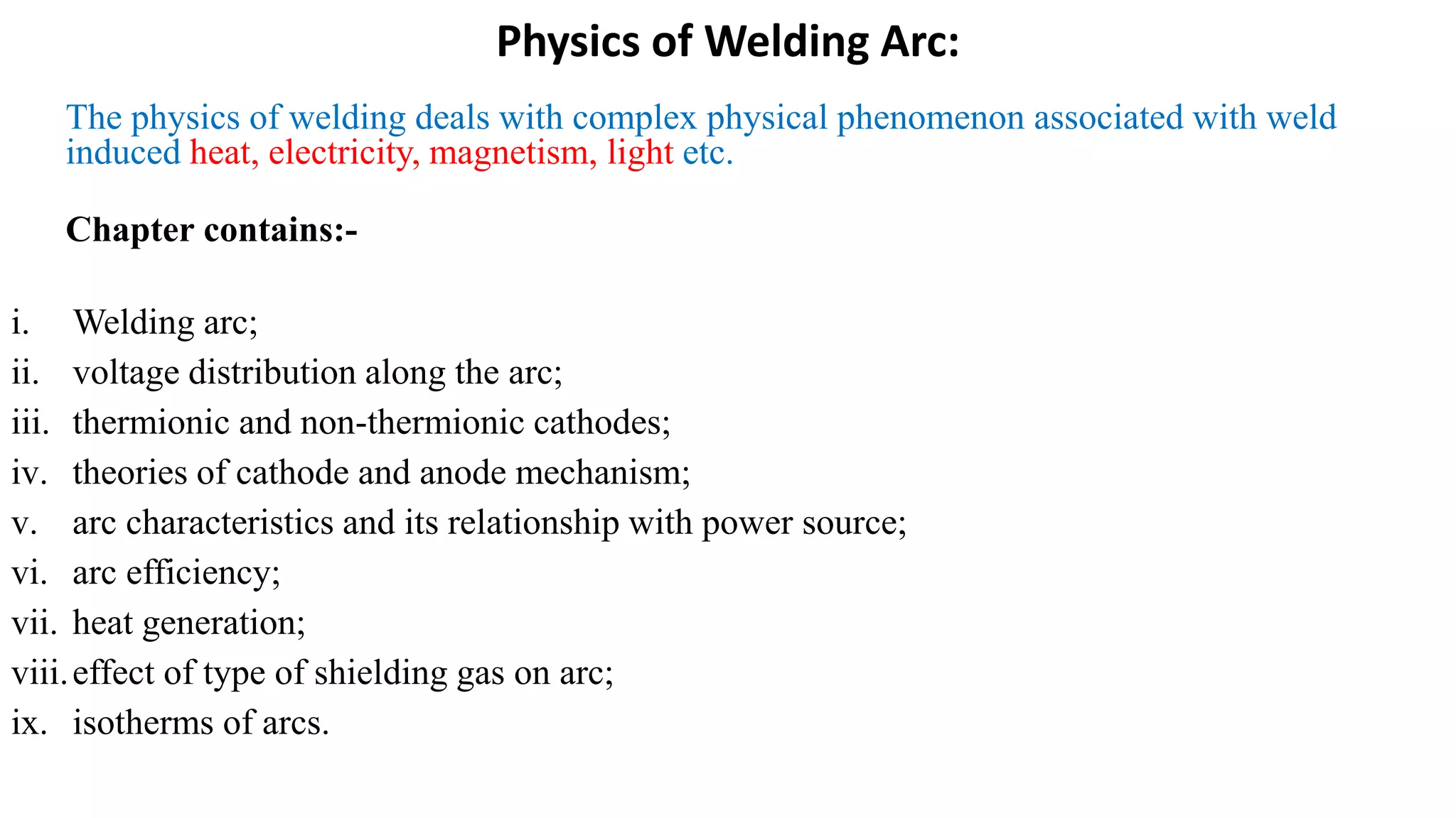 Unit 1 Physics of Welding Arc Welding.pptx