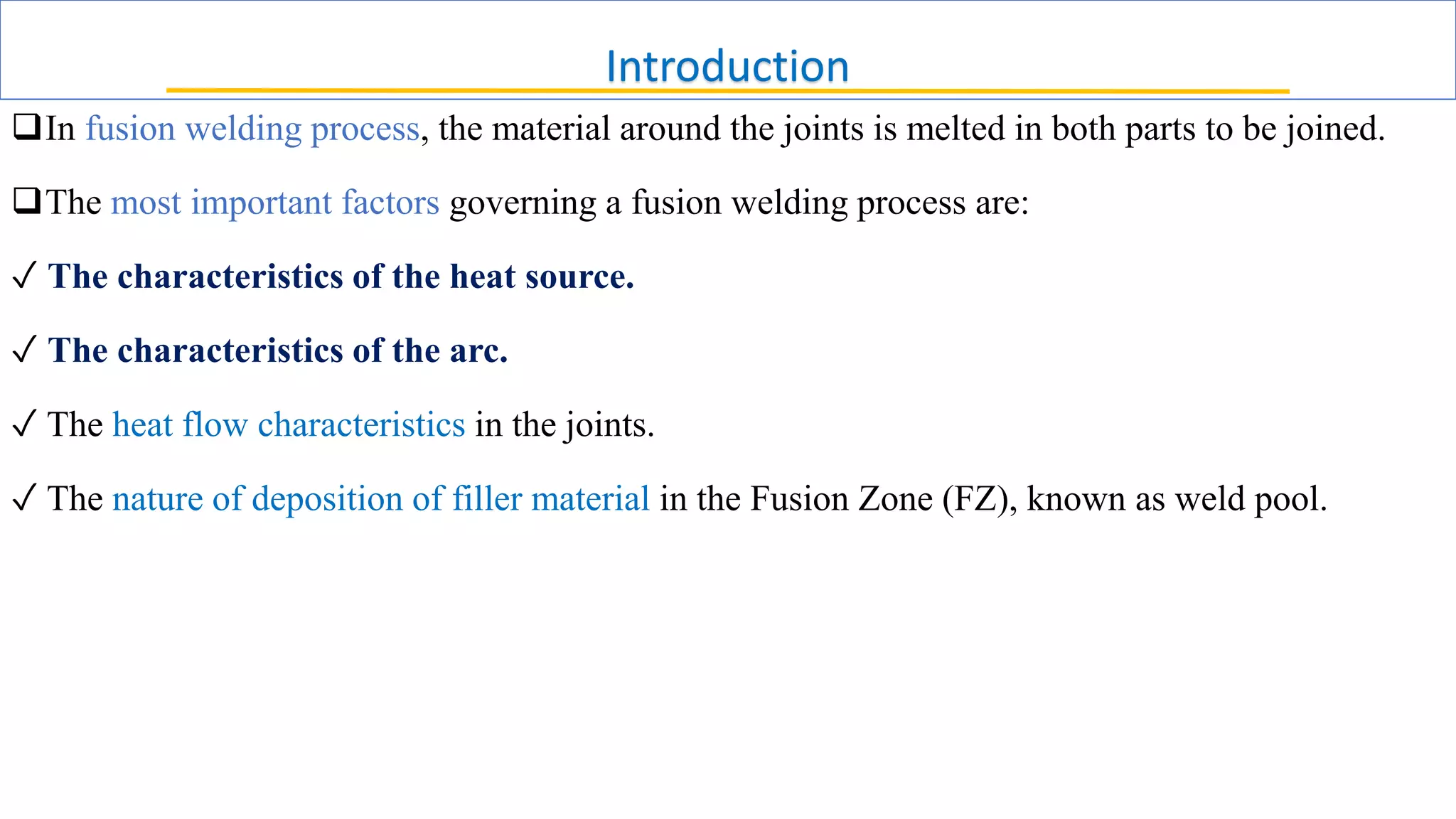 Unit 1 Physics of Welding Arc Welding.pptx | Chemistry | Science