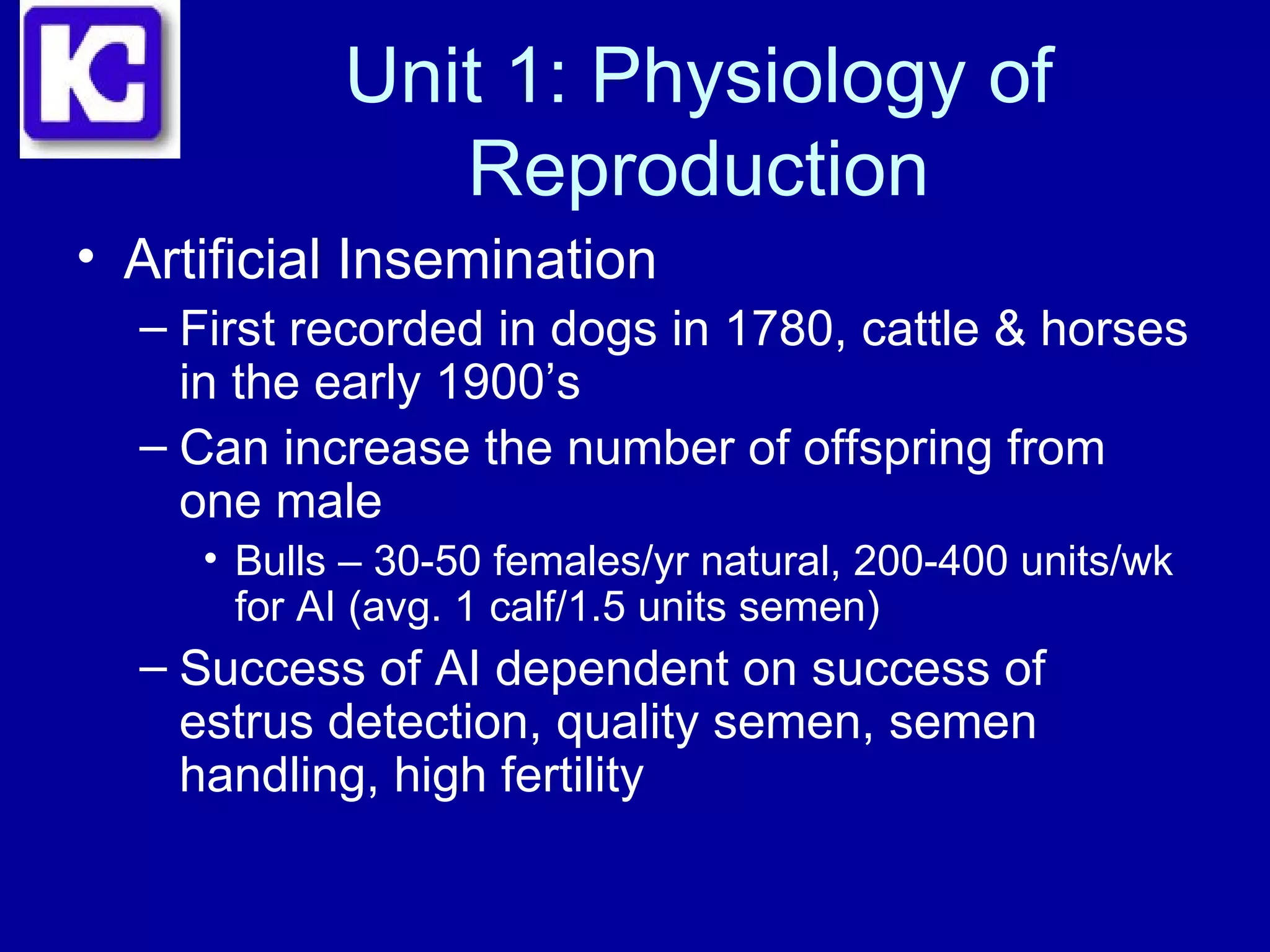 physiology of reproduction | PPT