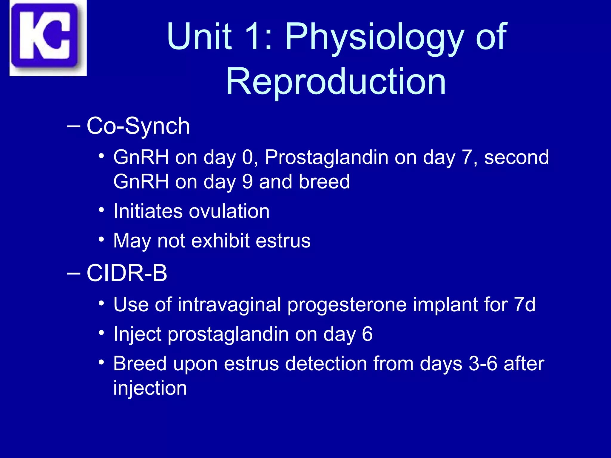 physiology of reproduction | PPT