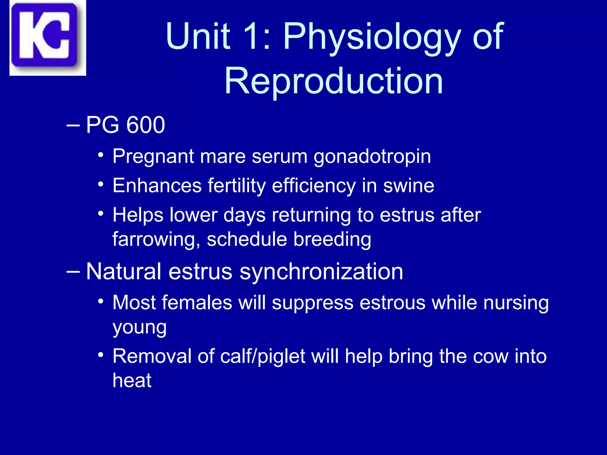 physiology of reproduction | PPT