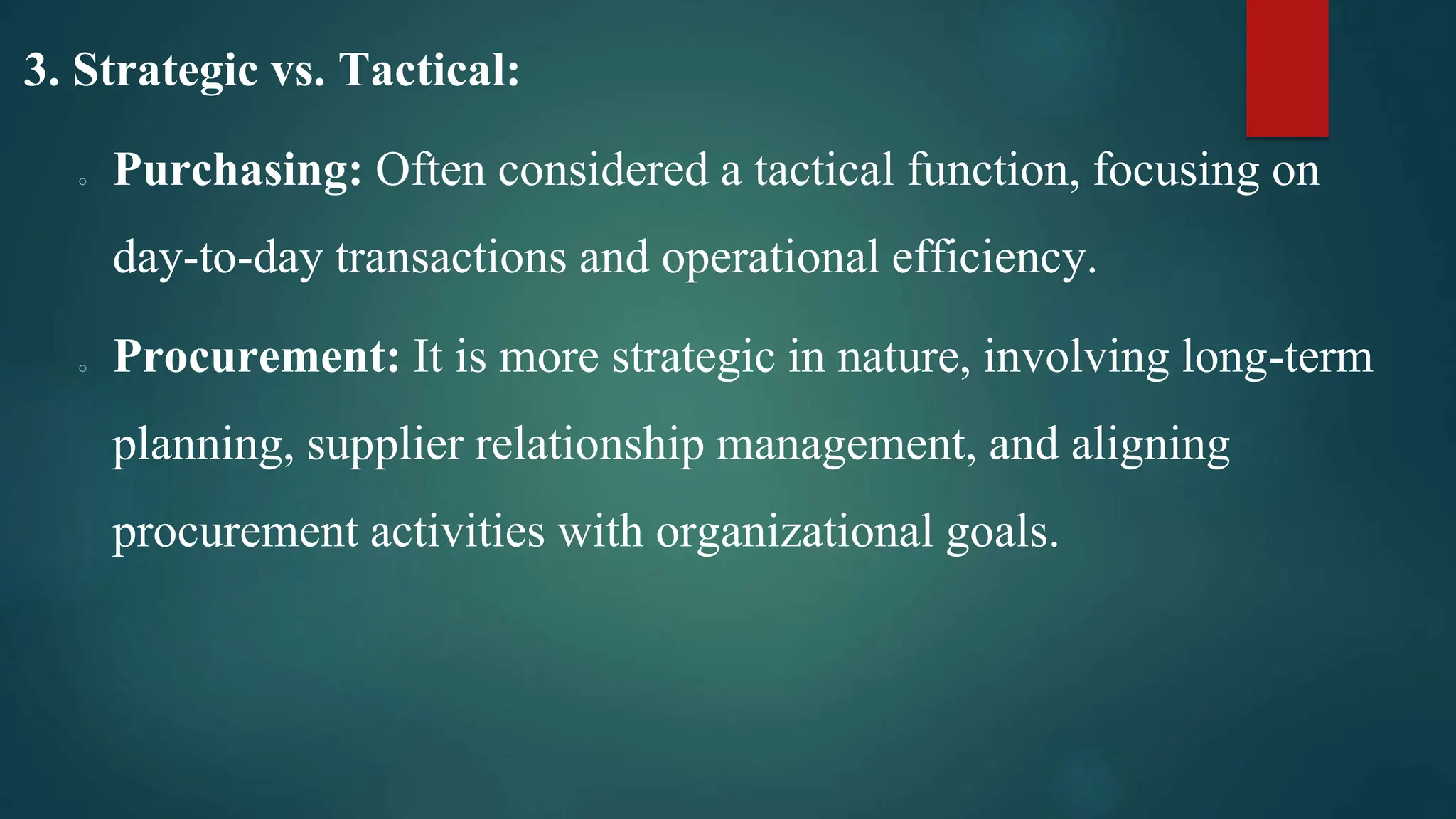 principles of procurement in actionUNIT 1 PIA.pptx | Mergers and ...