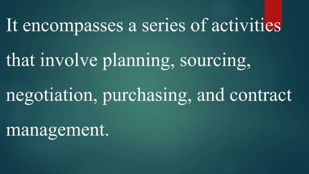 principles of procurement in actionUNIT 1 PIA.pptx | Mergers and ...