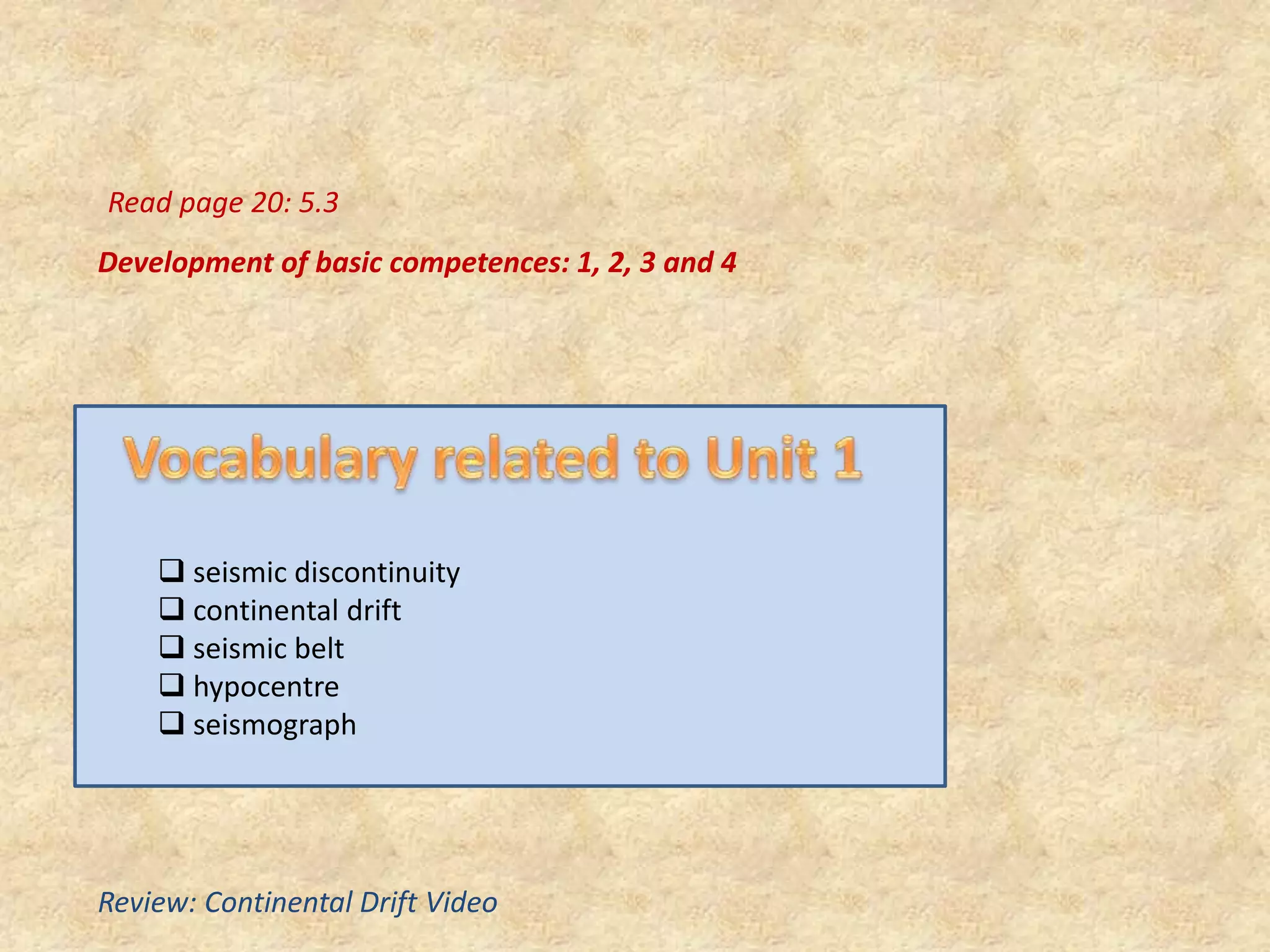 Unit1 Plate Tectonics | PPT