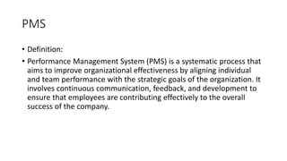 Performance Management System notes and evaluation | PPT