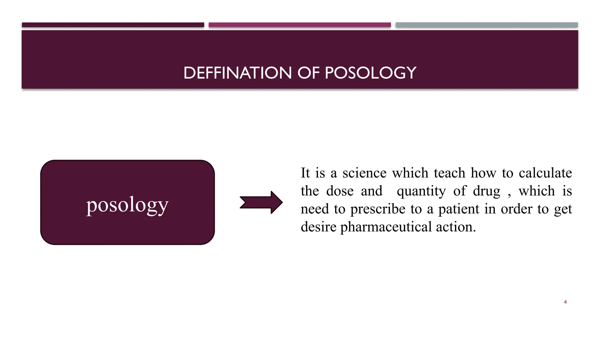 UNIT 1 (POSOLOGY) B. Pharmacy 1st sem... | PPTX