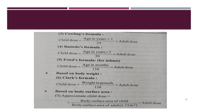 UNIT 1 (POSOLOGY) B. Pharmacy 1st sem... | PPTX
