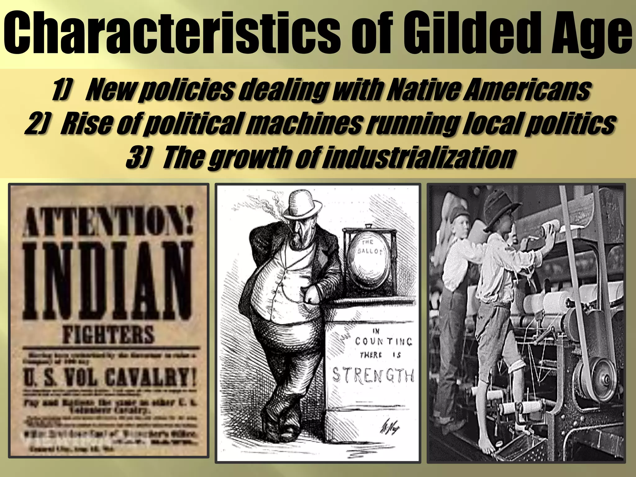 Unit 1 powerpoint #1 (the gilded age intro to unit 1) | PDF