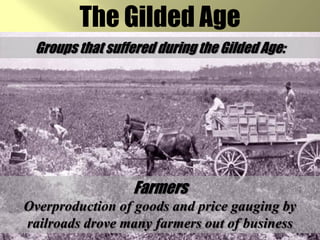 Unit 1 powerpoint #1 (the gilded age intro to unit 1) | PDF | Politics
