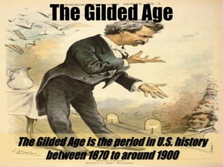 Unit 1 powerpoint #1 (the gilded age intro to unit 1) | PDF