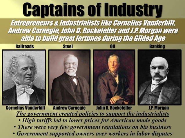 Unit 1 powerpoint #3 (the gilded age industrialization) | PDF