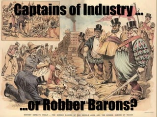 Captain Of Industry Political Cartoon