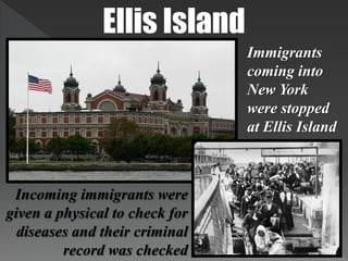 Ellis Island Gilded Age