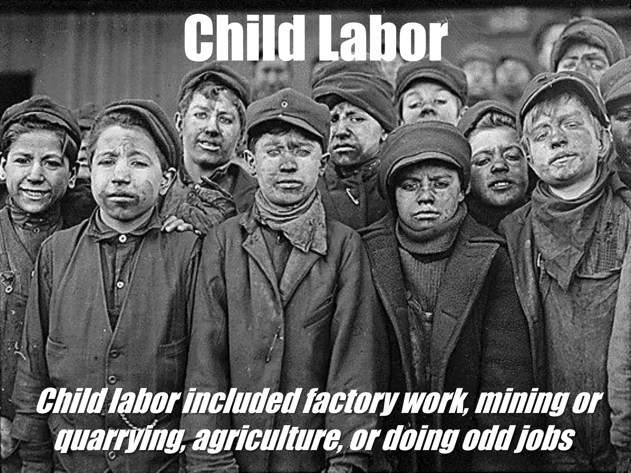 Unit 1 powerpoint #5 (the gilded age child labor) | PDF