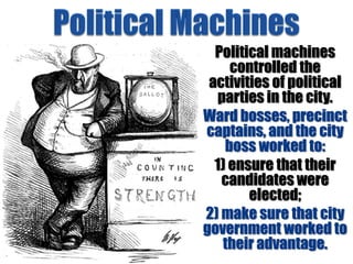 Unit 1 powerpoint #6 (the gilded age political machines) | PPT | Free ...