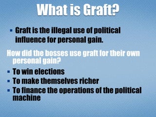 Political Machine Pyramid Gilded Age