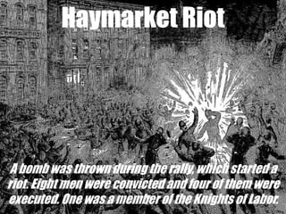 Unit 1 powerpoint #7 (the gilded age the rise of unions) | PDF