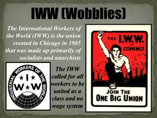 Unit 1 powerpoint #7 (the gilded age the rise of unions) | PDF