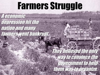 Unit 1 powerpoint #9 (the gilded age populism) | PDF