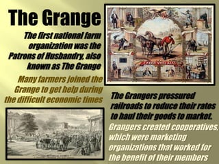 Unit 1 powerpoint #9 (the gilded age populism) | PDF | Civic affairs ...