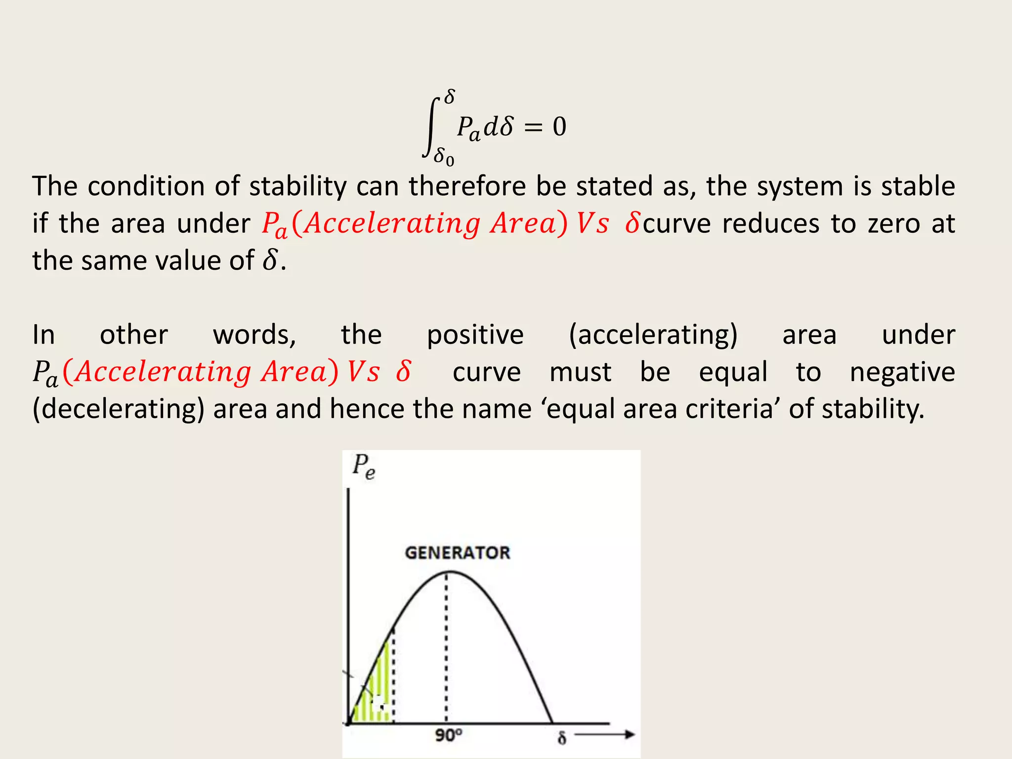 Unit 1 Power System Stability | PPTX