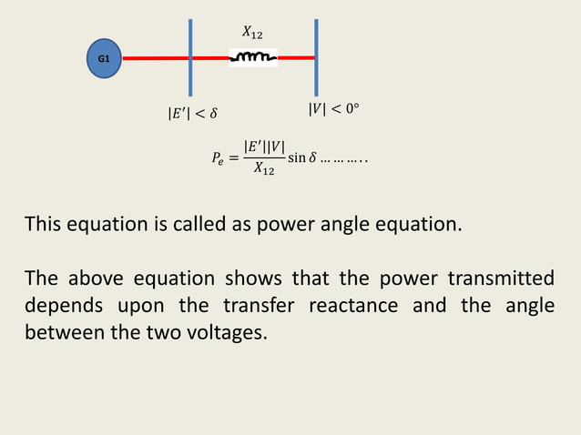Unit 1 Power System Stability | PPTX