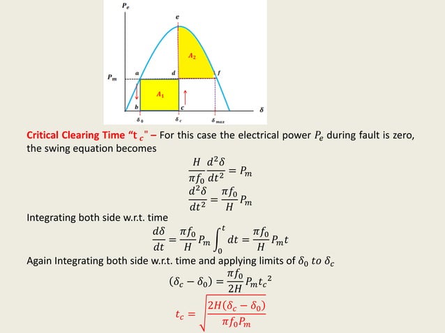 Unit 1 Power System Stability | PPTX
